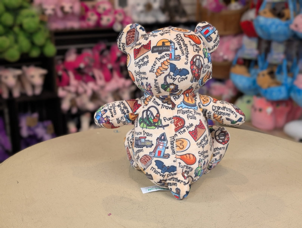 Silver Dollar City Custom Plush Icon Bear